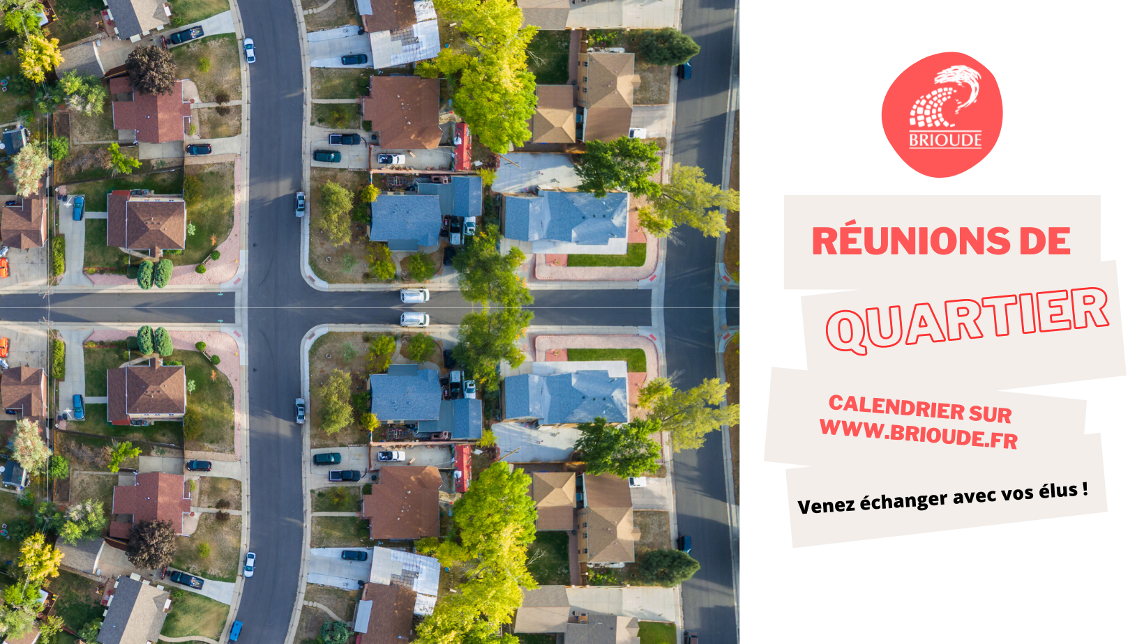 Réunions de quartiers - Site Officiel de la Mairie de Brioude